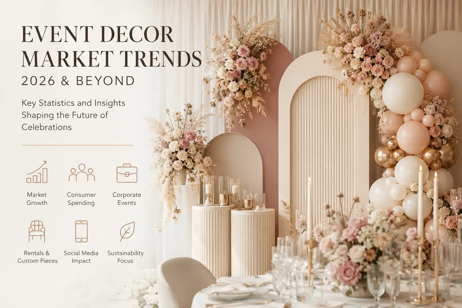 Event Decor Statistics 2026: Market Growth & Trends – Decoratus Canada