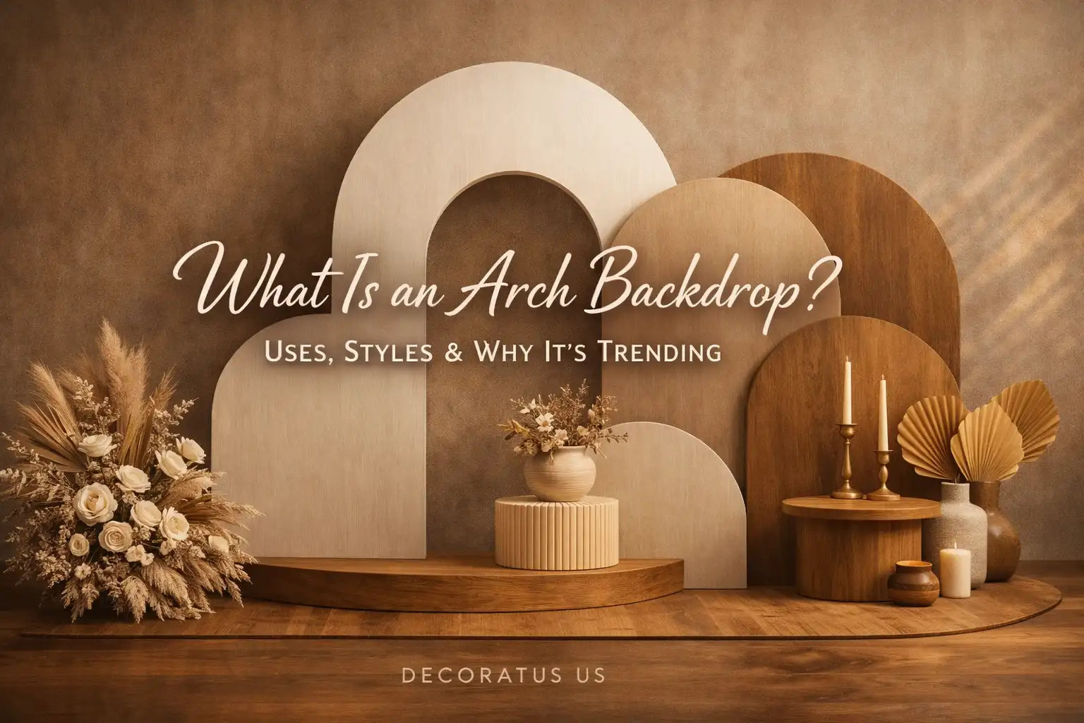What Is an Arch Backdrop? Uses, Styles & Why It’s Trending – Decoratus ...